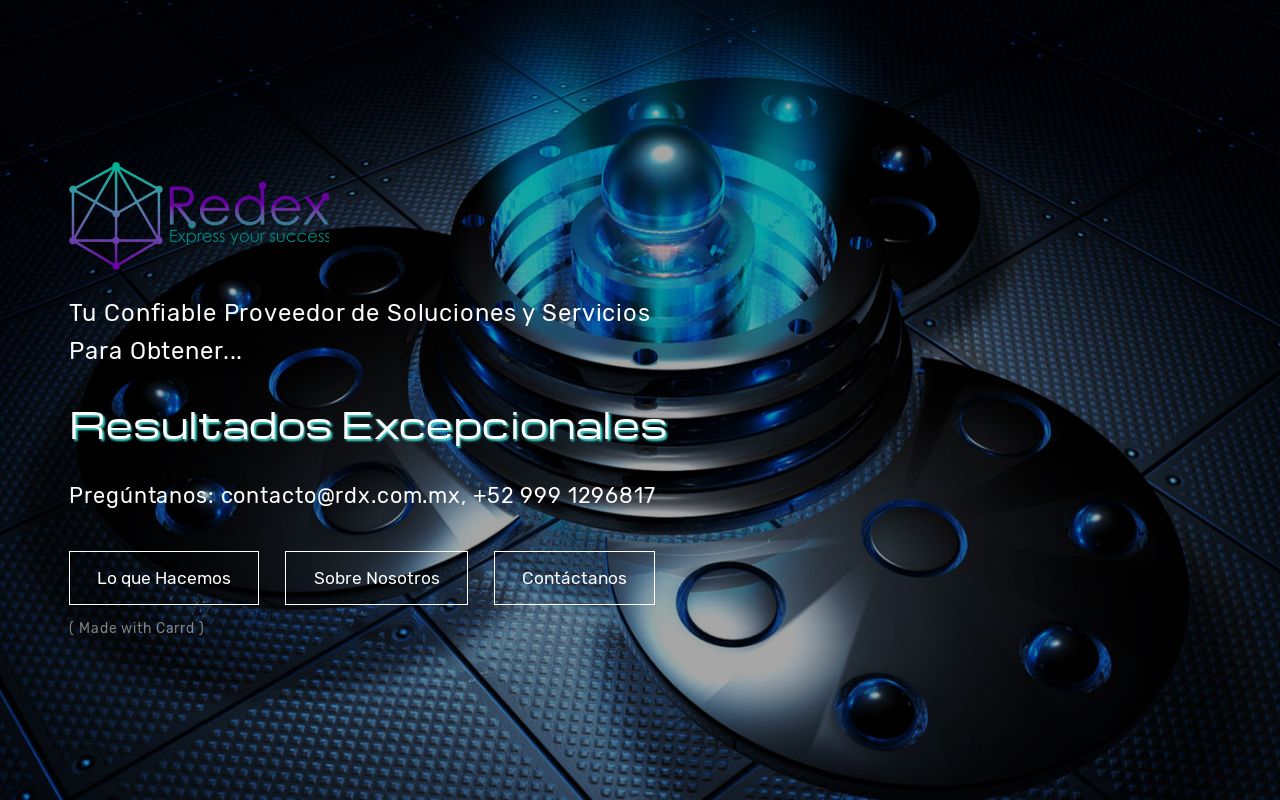 Resultado Excepcionales - REDEX